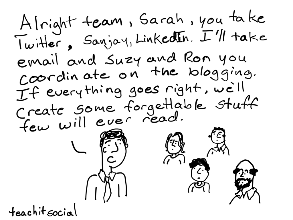 Holistic Content Marketing – A Comic Journey