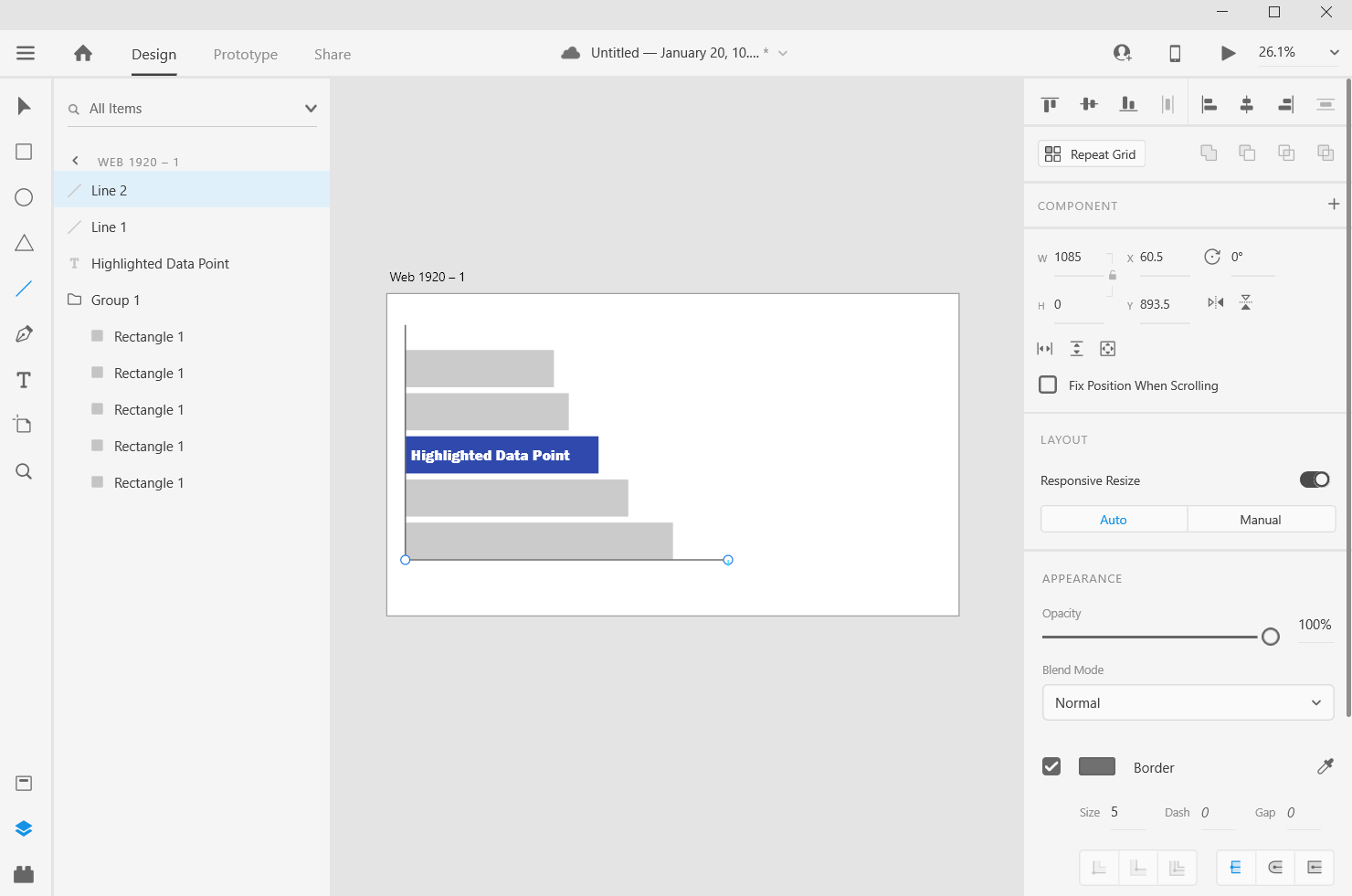 How to Create Bar Charts in Adobe XD