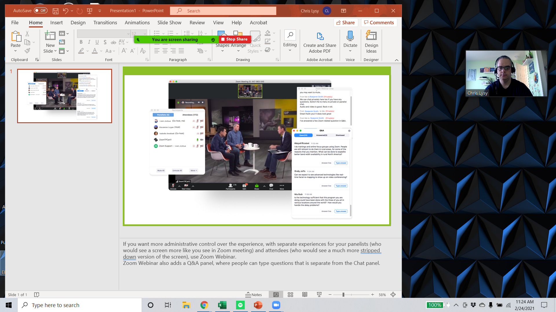 How to Plan and Deliver an Online Presentation with Zoom