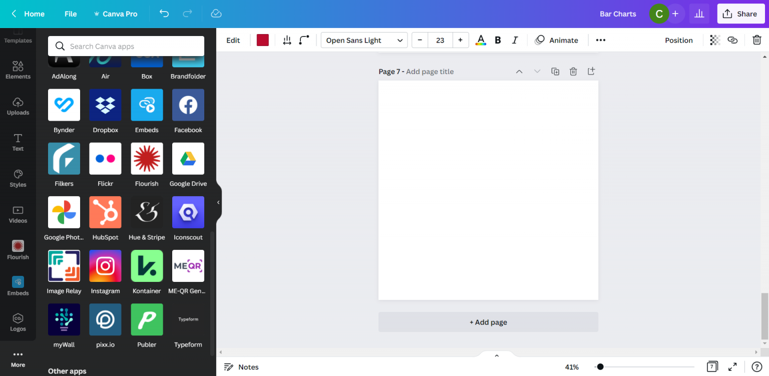 How to create bar graphs in Canva – 5 ways