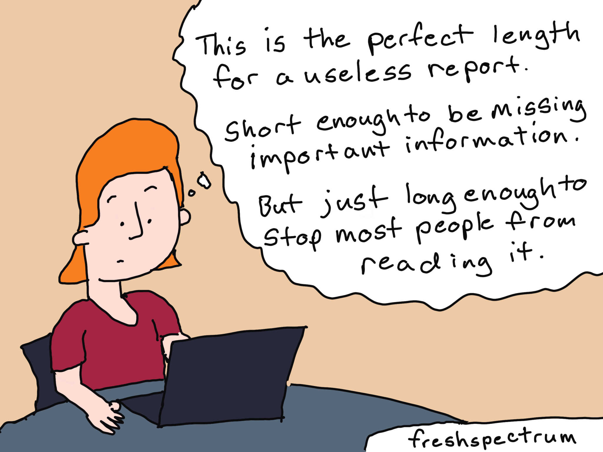 The two types of report.