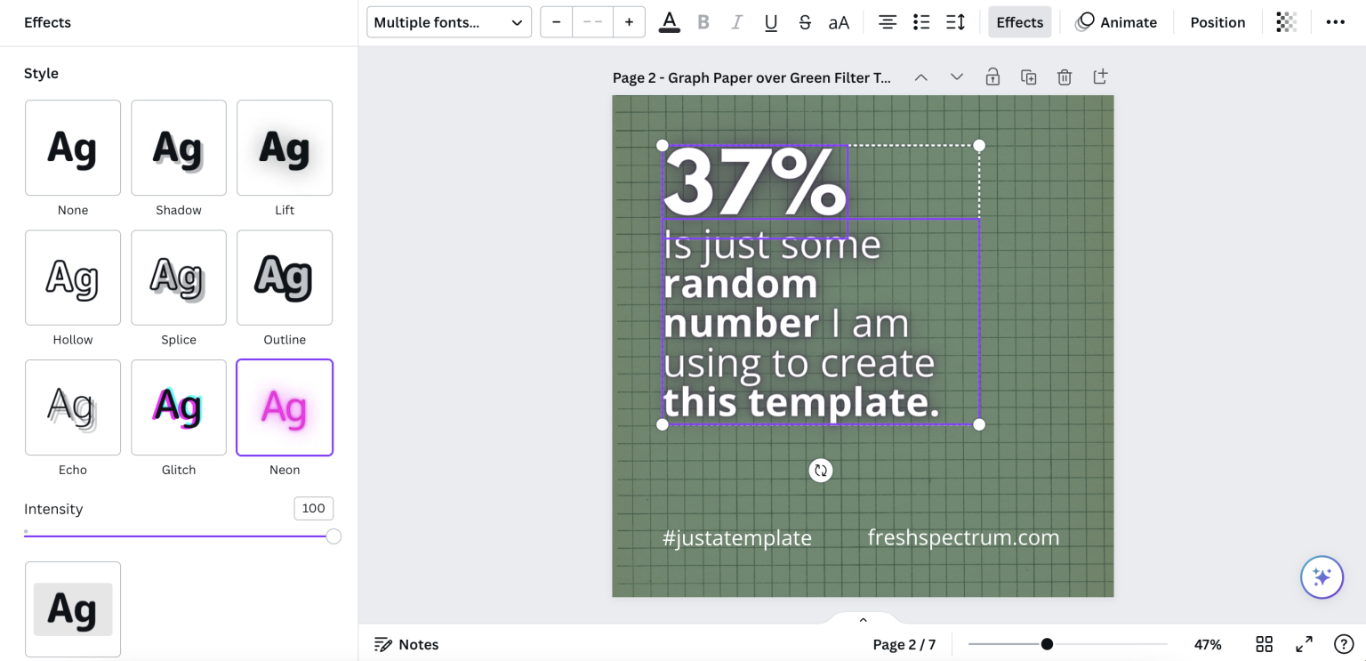 How to create simple infographics.