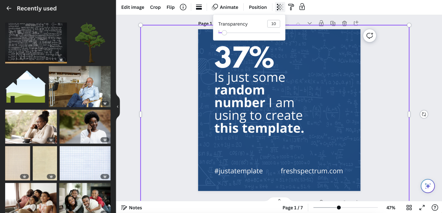 How to create simple infographics.