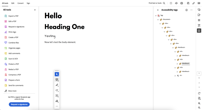 Canva Accessibility is getting better, but still needs fixing